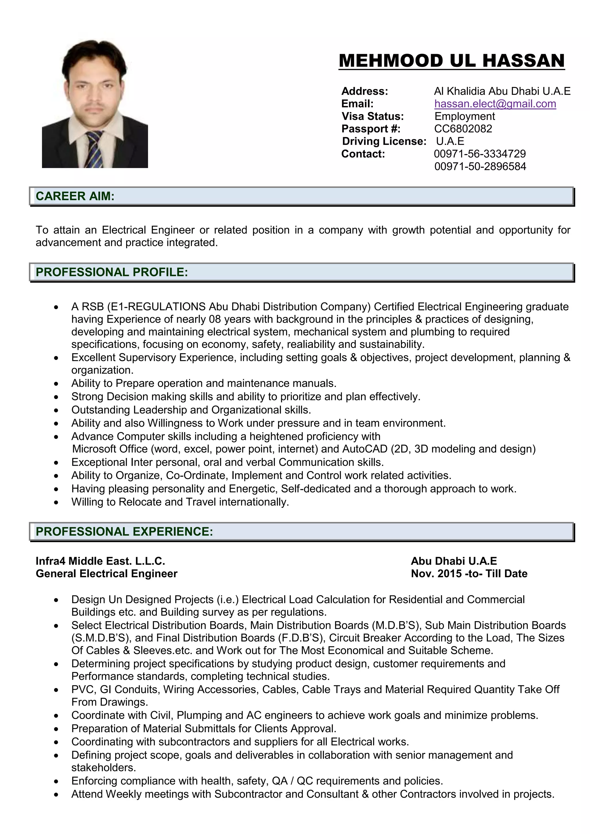 HASSAN CV | PDF