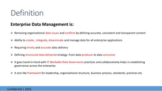 Enterprise Data Management | PPT
