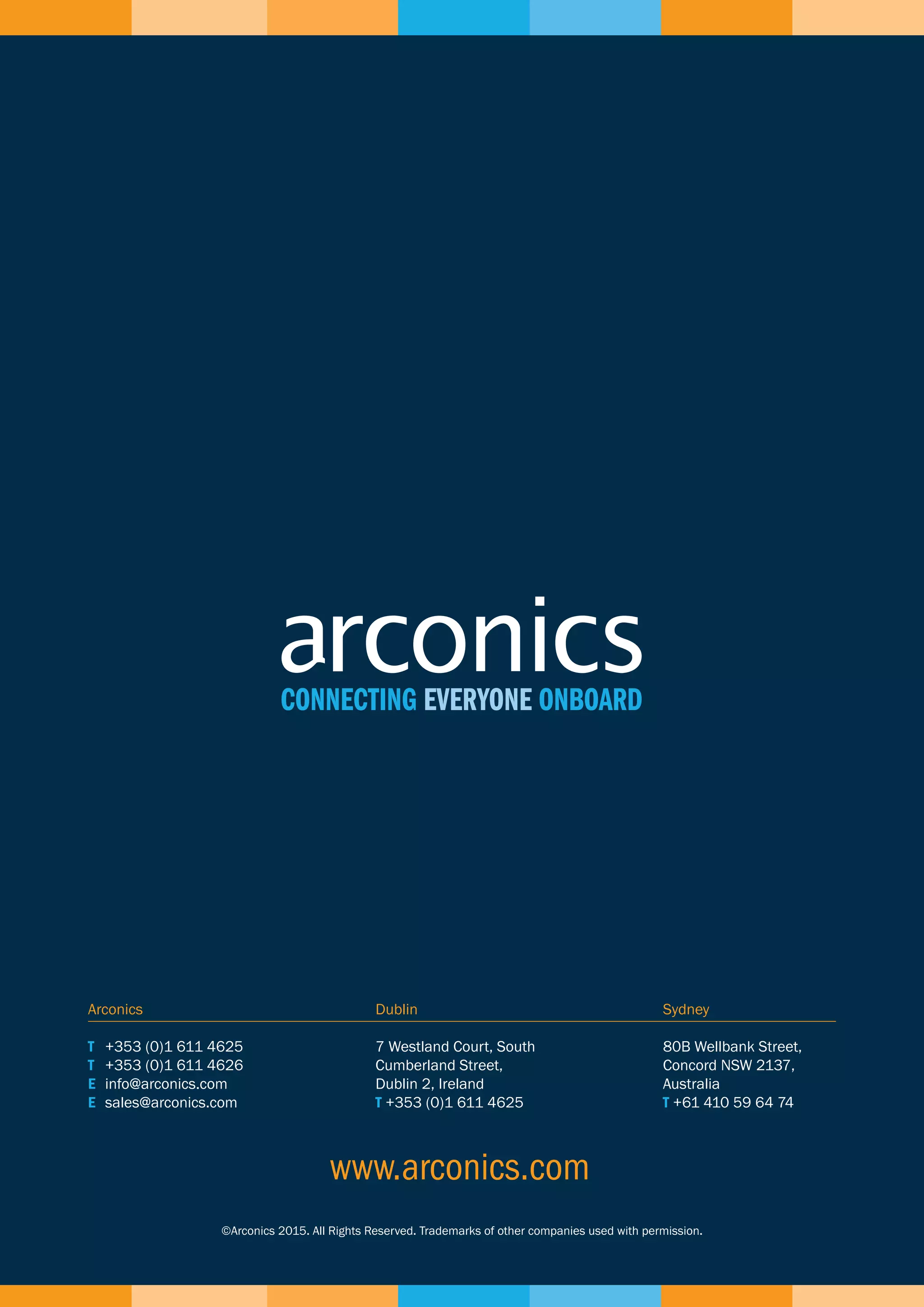 Arconics-Brochure-Nov-2015 | PDF