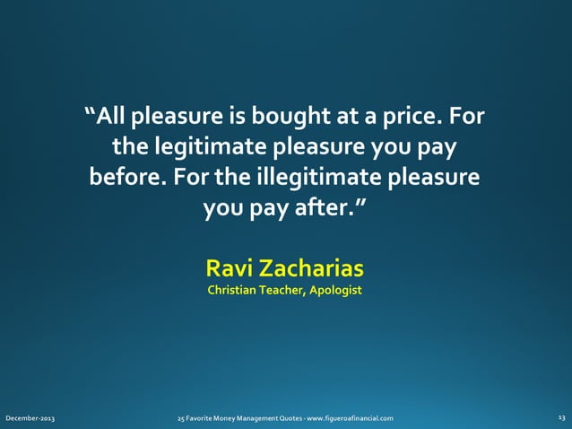 25 Favorite Money Management Quotes | PPT | Free Download
