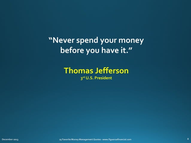 25 Favorite Money Management Quotes | PPT