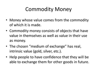 Paper money and its flaws | PPT
