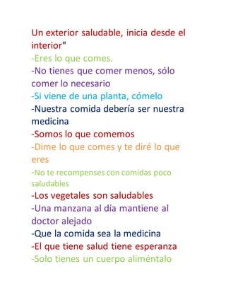 25 frases nutritiva | DOCX