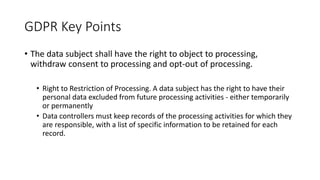 General Data Protection Regulation | PPT