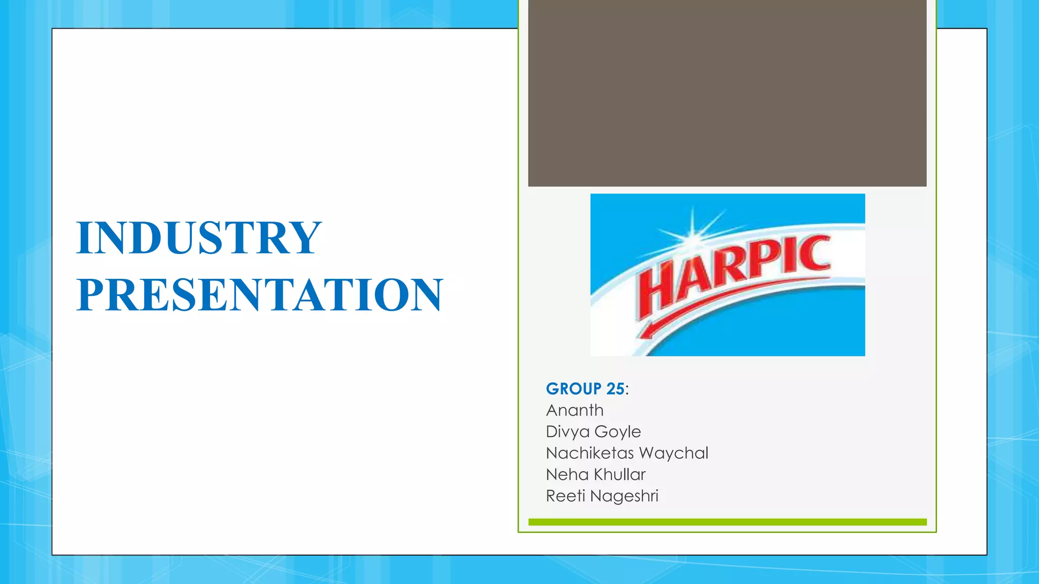 Harpic marketing mix | PPTX