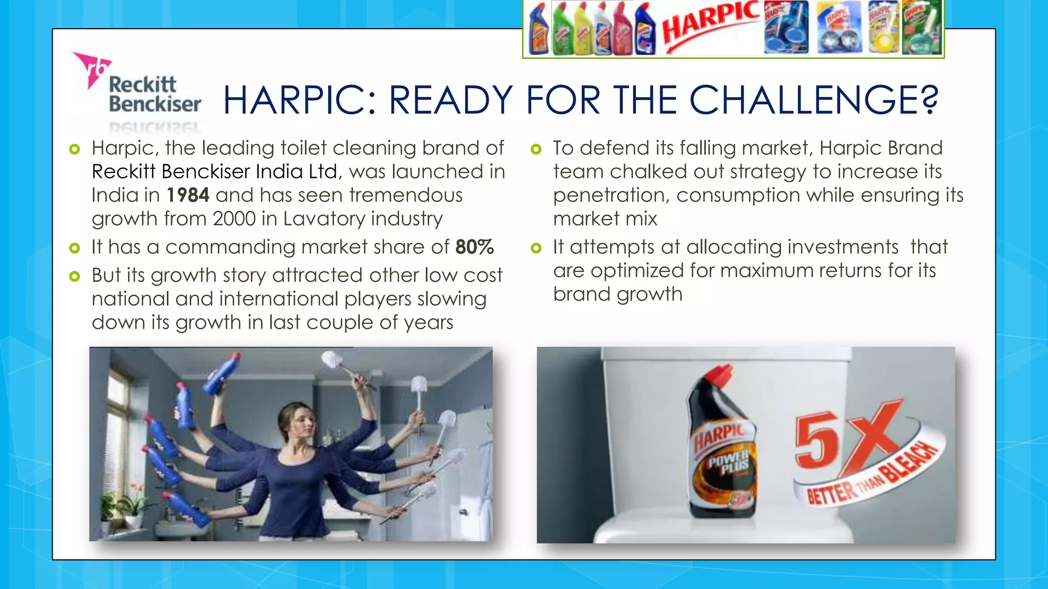 Harpic marketing mix | PPTX