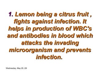 25 Health Benefits Of Lemons | PPS