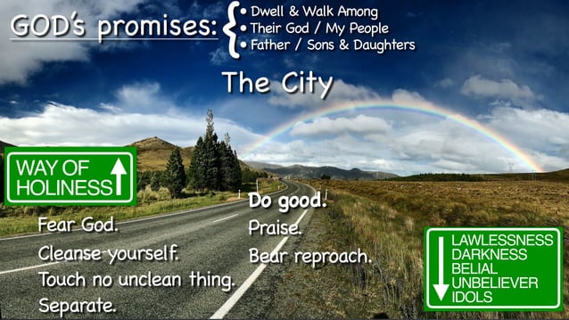 Go On To Maturity - Completing Holiness | PPT