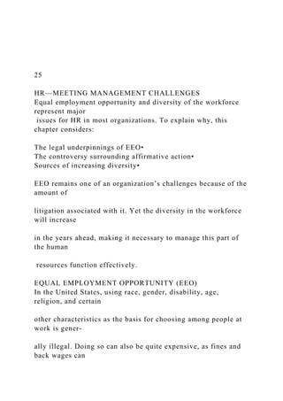 25HR—MEETING MANAGEMENT CHALLENGESEqual employment oppor.docx