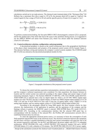 Design of the automation system for the chemical water treatment plant ...