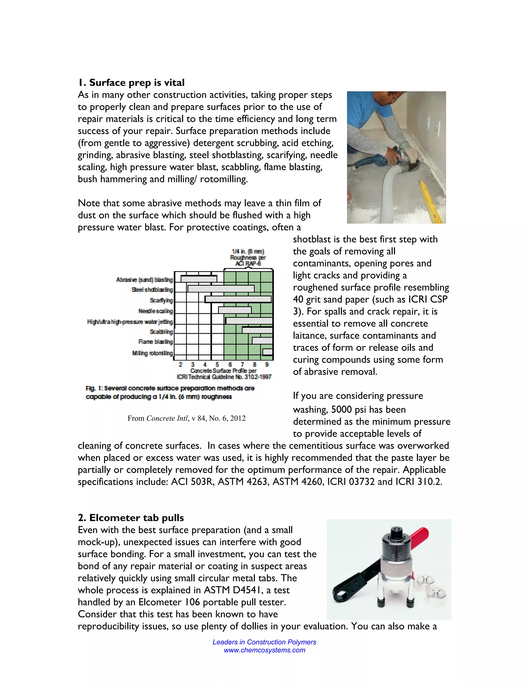 25 incredible tips for concrete repair with epoxy | PDF