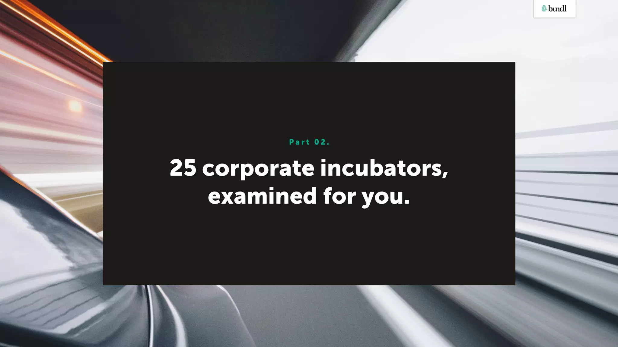 25 Corporate Incubators examples | PDF