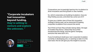 25 Corporate Incubators examples | PDF