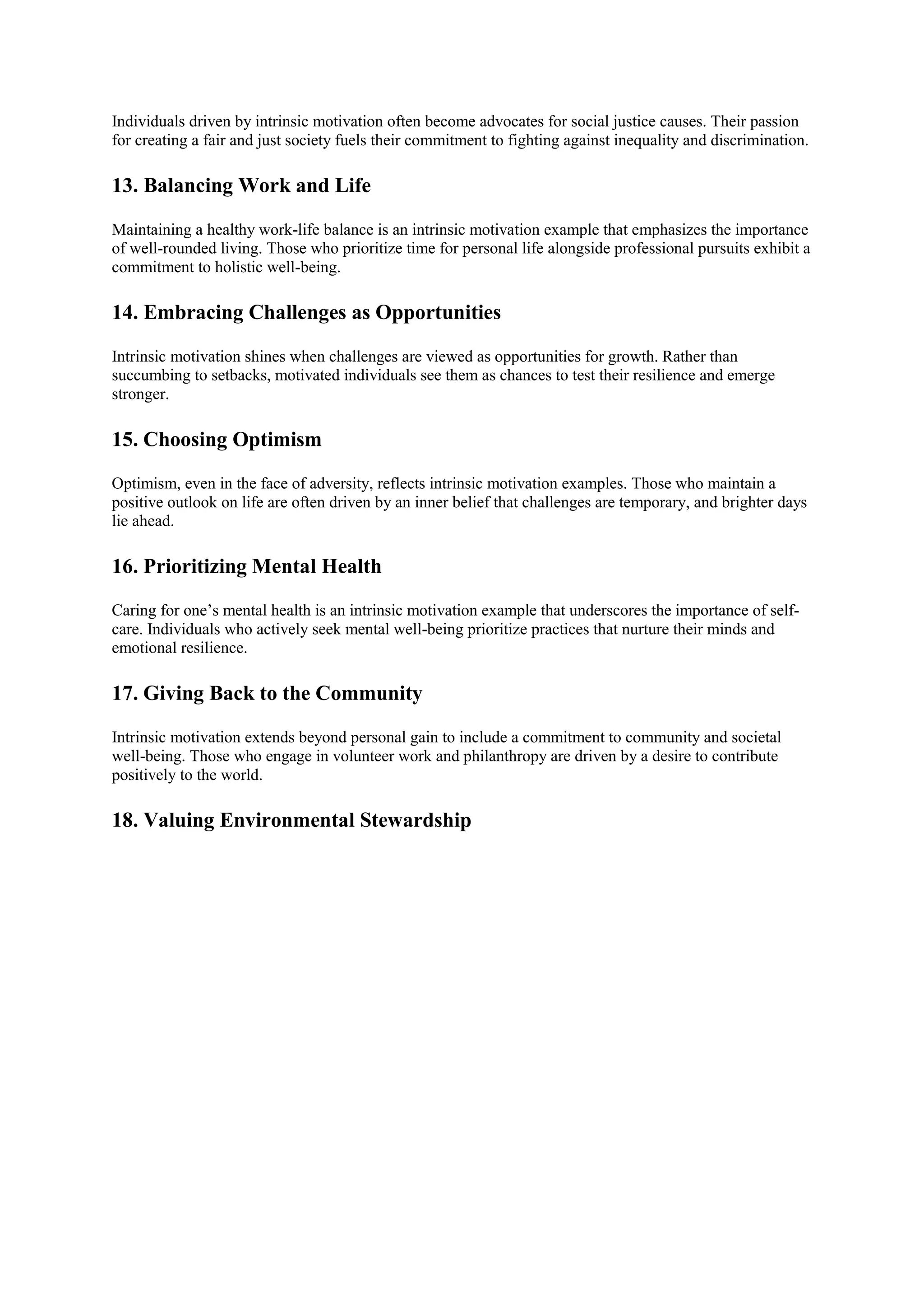 25 Intrinsic Motivation Examples to Embrace in 2024 | Future Education ...