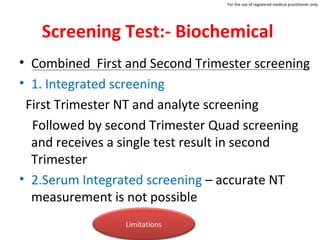 Investigations in First Trimester Pregnancy | PPT
