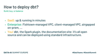 The Modern Data Team for the Modern Data Stack: dbt and the Role of the Analytics Engineer | PDF
