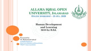 GENERAL PRINCIPLES OF CHILD DEVELOPMENT | PDF