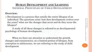 GENERAL PRINCIPLES OF CHILD DEVELOPMENT | PDF