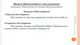 GENERAL PRINCIPLES OF CHILD DEVELOPMENT | PDF