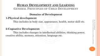 GENERAL PRINCIPLES OF CHILD DEVELOPMENT | PDF | Parenting Babies and ...