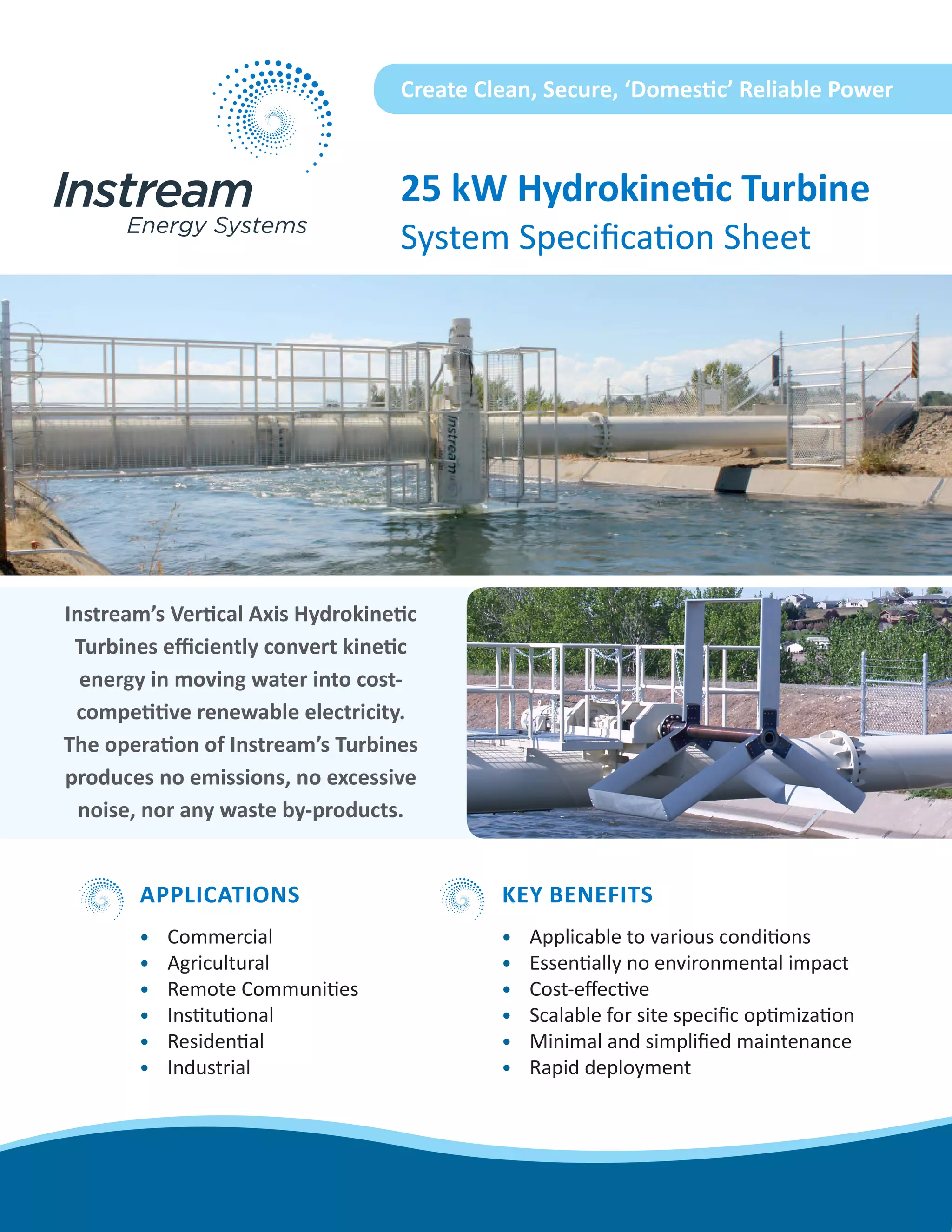 25k w instream-turbine-technical-specifications | PDF