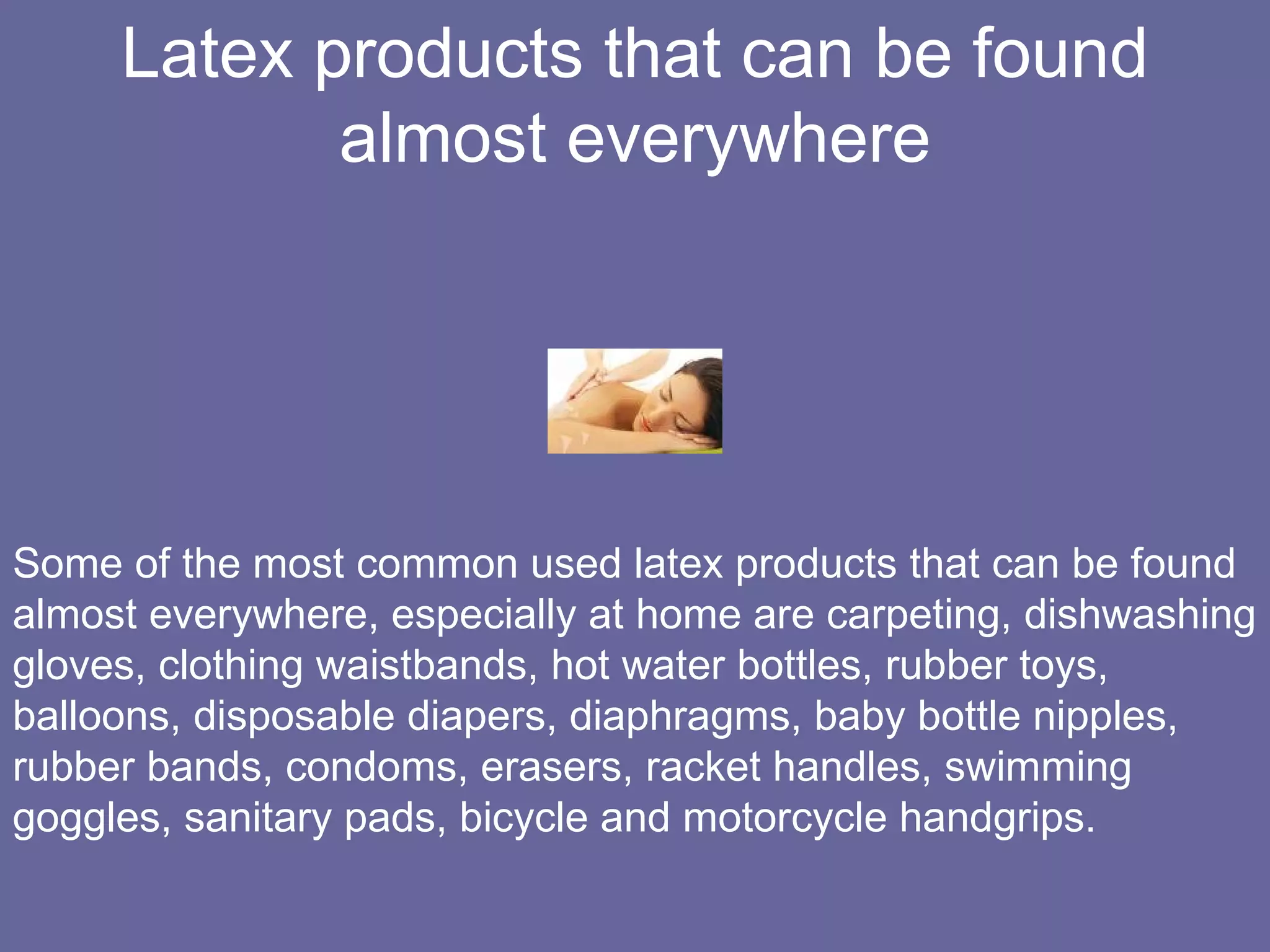 Preventing Latex Contact Dermatitis | PPT