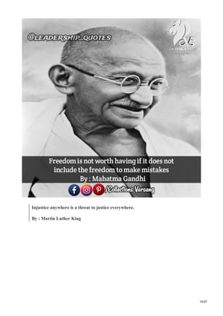 25 leadership quotes in english good leader quotes | PDF | Politics