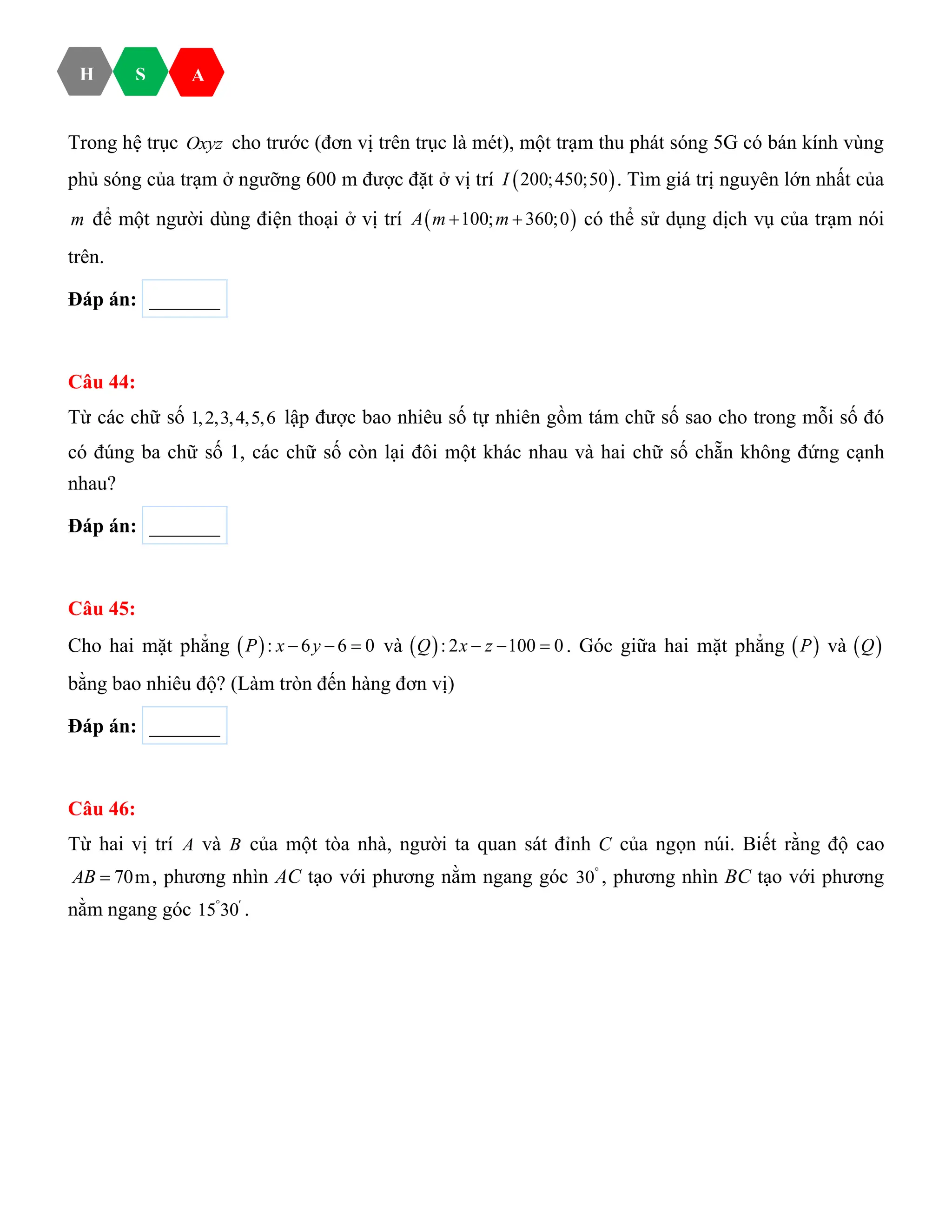 25 ĐỀ LUYỆN THI ĐÁNH GIÁ NĂNG LỰC HSA FORM 2025 - ĐẠI HỌC QUỐC GIA HÀ NỘI - ĐỀ 8 (ĐỀ BÀI + LỜI ...