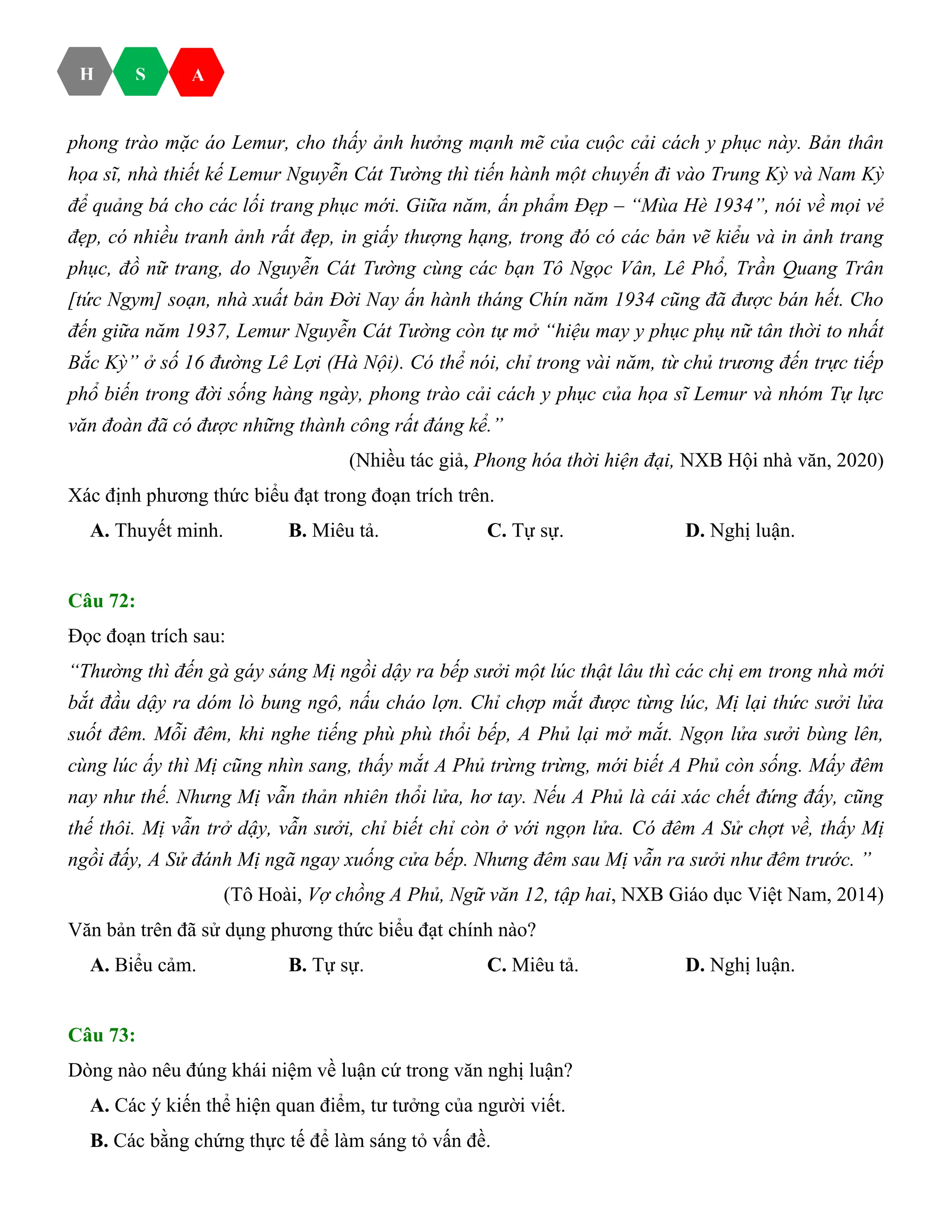 25 ĐỀ LUYỆN THI ĐÁNH GIÁ NĂNG LỰC HSA FORM 2025 - ĐẠI HỌC QUỐC GIA HÀ NỘI - ĐỀ 8 (ĐỀ BÀI + LỜI ...