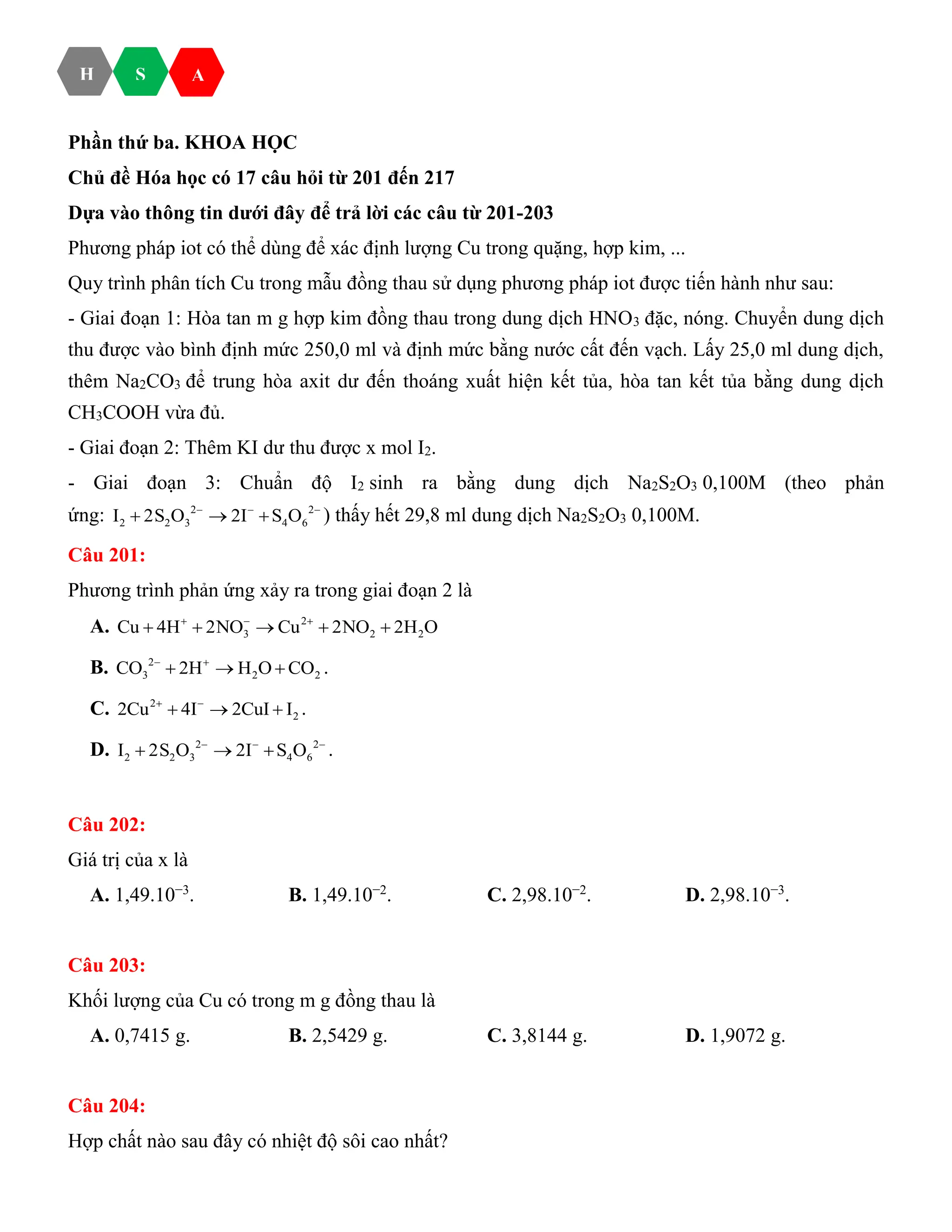 25 ĐỀ LUYỆN THI ĐÁNH GIÁ NĂNG LỰC HSA FORM 2025 - ĐẠI HỌC QUỐC GIA HÀ NỘI - ĐỀ 8 (ĐỀ BÀI + LỜI ...