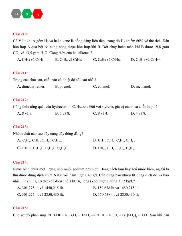 25 ĐỀ LUYỆN THI ĐÁNH GIÁ NĂNG LỰC HSA FORM 2025 - ĐẠI HỌC QUỐC GIA HÀ NỘI - ĐỀ 8 (ĐỀ BÀI + LỜI ...