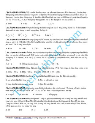 25 ly truong_thpt_chuyen_khtn_lan_2_nam_2016 | PDF