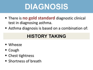 Management of Bronchial Asthma | PPTX