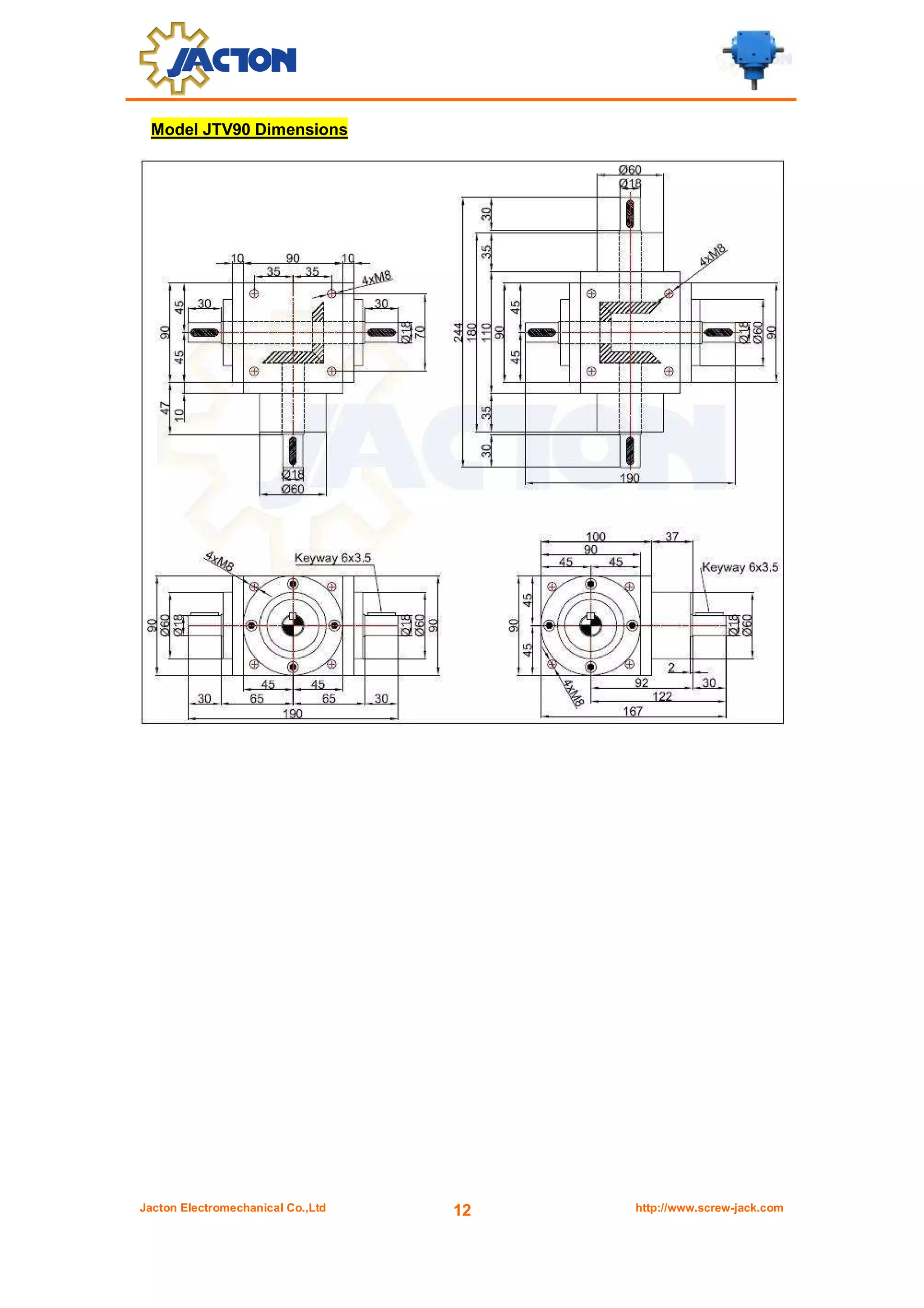 25mm shaft diameter 90 degree gearboxes 1 1 ratio,6 spline 25mm keyed ...