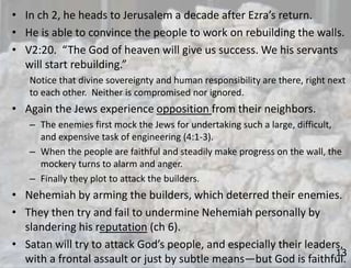 Session 25 Old Testament Overview - Ezra, Nehemiah, and Ester | PPTX