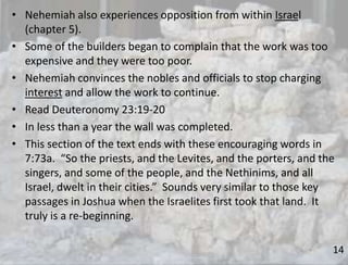 Session 25 Old Testament Overview - Ezra, Nehemiah, and Ester | PPTX