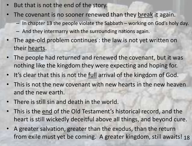 Session 25 Old Testament Overview - Ezra, Nehemiah, and Ester | PPTX ...