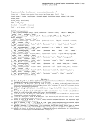 Attribute-based Permission Model for Android Smartphones | PDF
