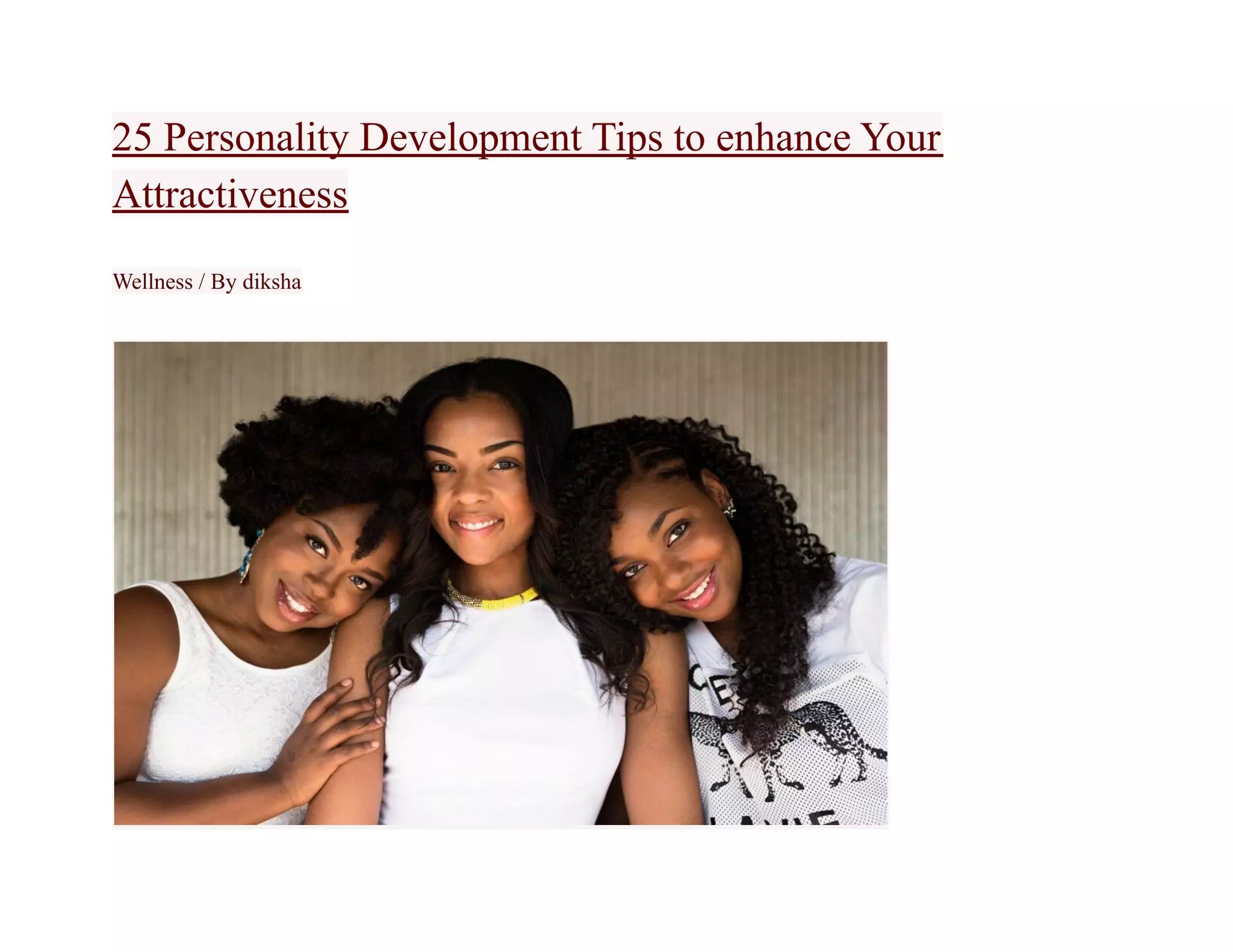 25 Personality Development Tips to enhance Your Attractiveness.pdf