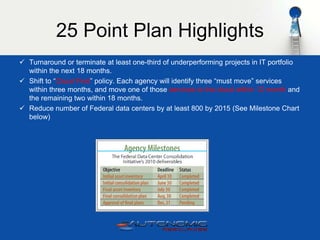 25 Point Plan Highlights | PPT