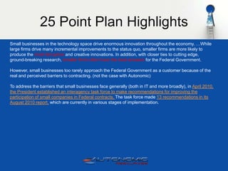 25 Point Plan Highlights | PPT
