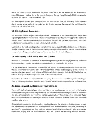 25 points for trading discipline | DOCX