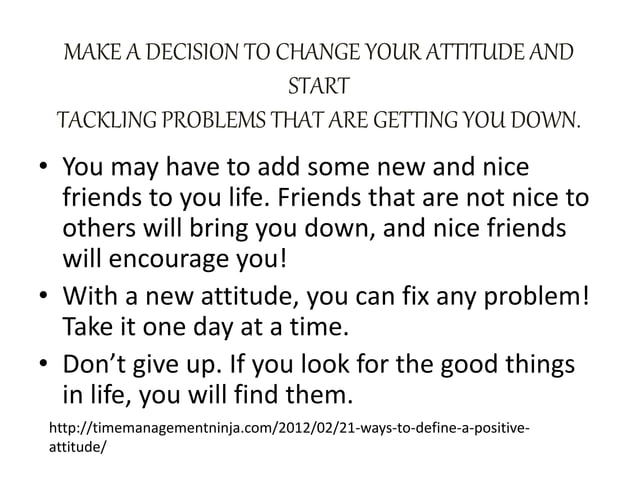 10-Preschool Positive Attitude | PPTX | Daycare and Pre-School | Parenting