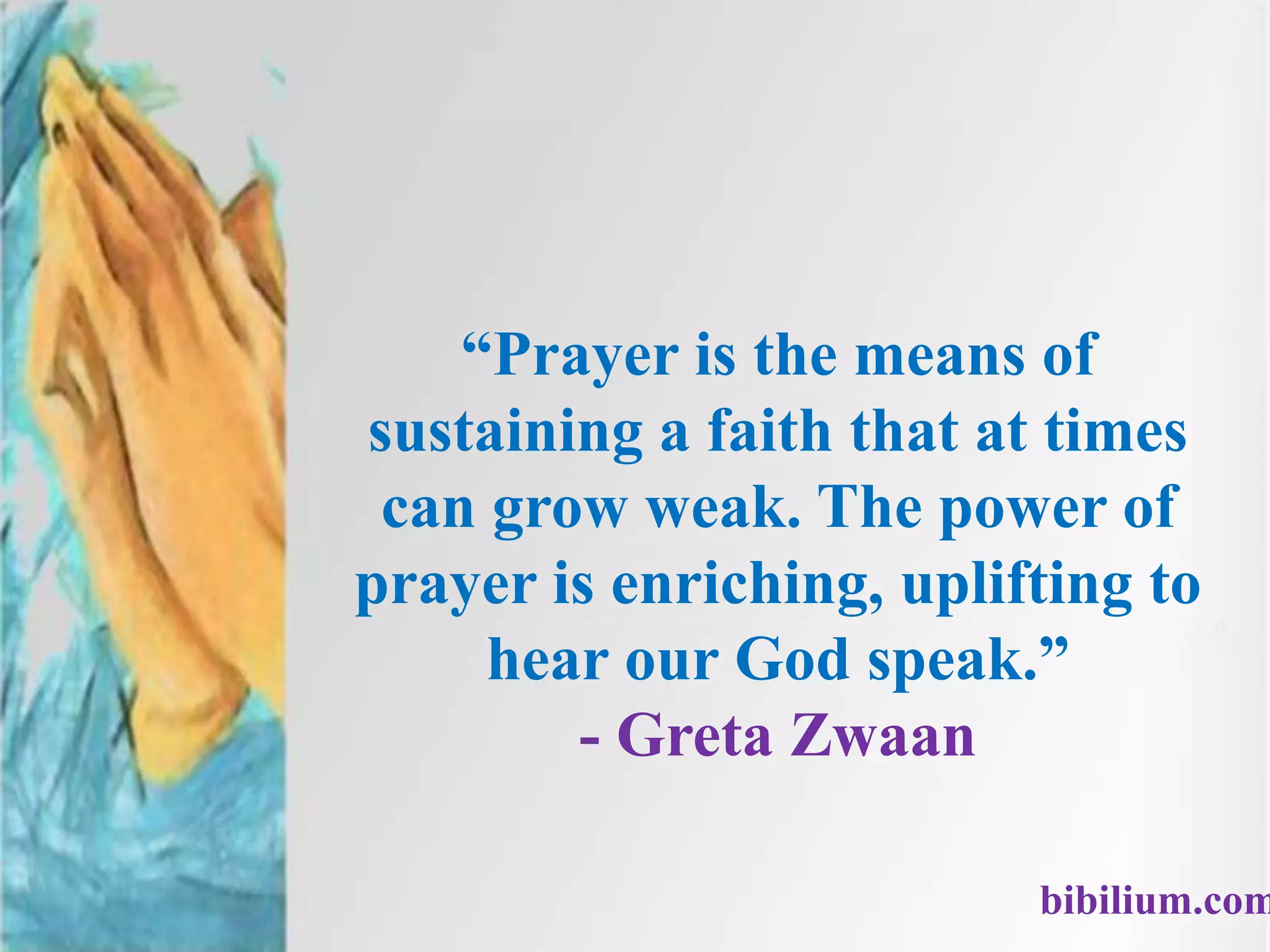 25 Powerful Prayer Quotes | PPTX