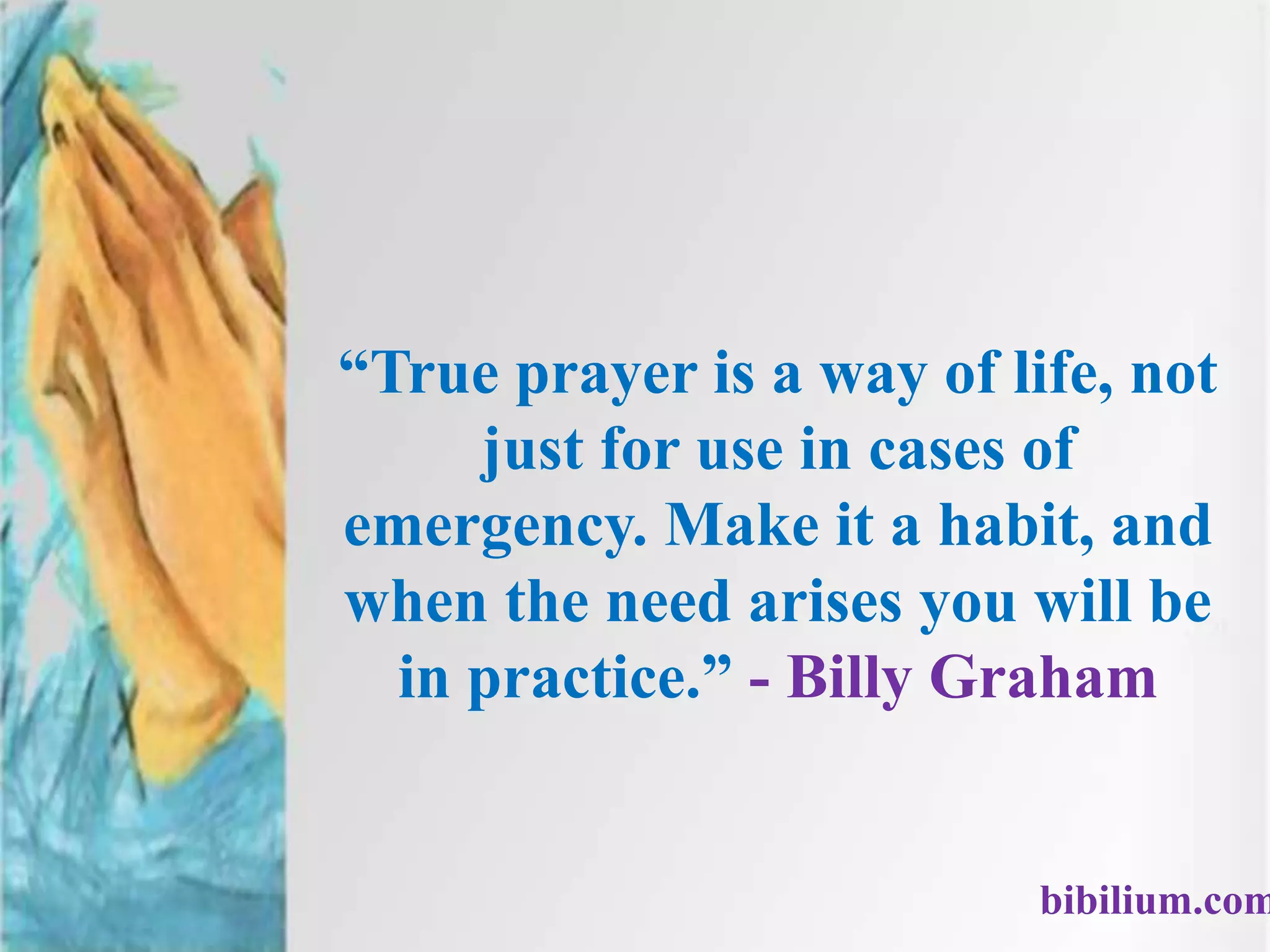 25 Powerful Prayer Quotes | PPTX