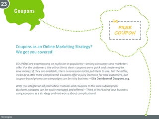 25 Pricing Strategies for Subscription Business – OneBillSoftware | PPT