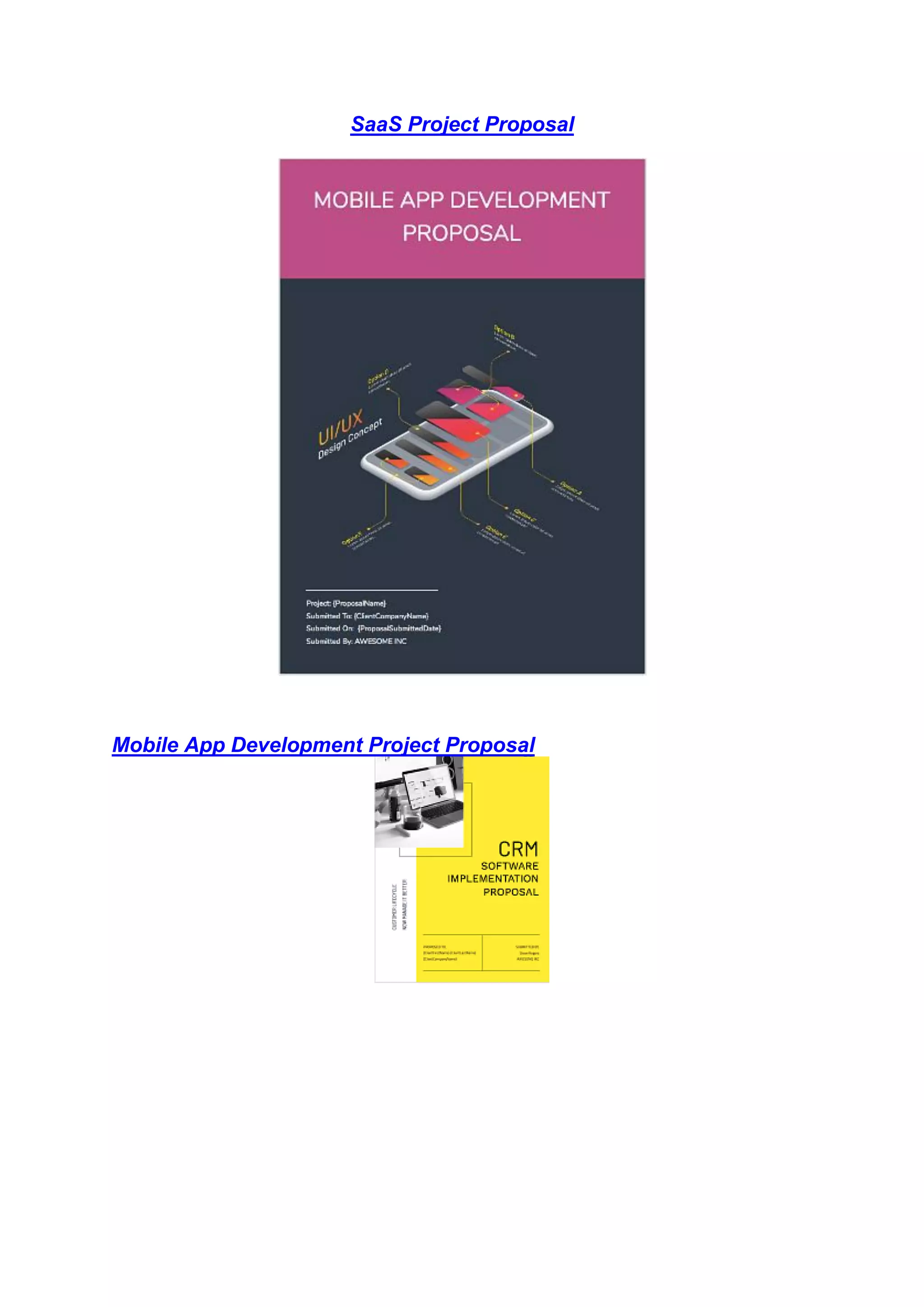 25 project proposal template | PDF