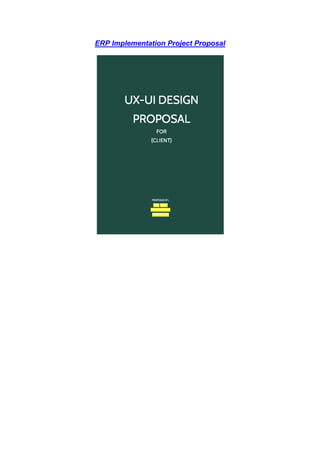25 project proposal template | PDF
