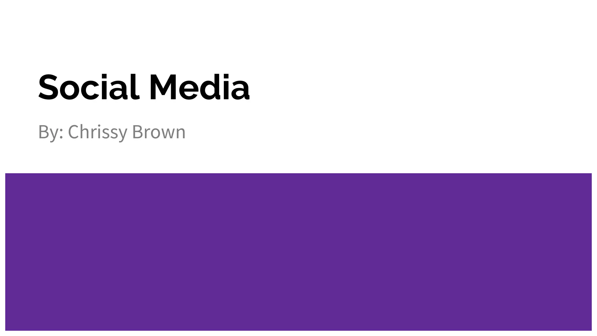 SocialMedia_Brown | PPTX