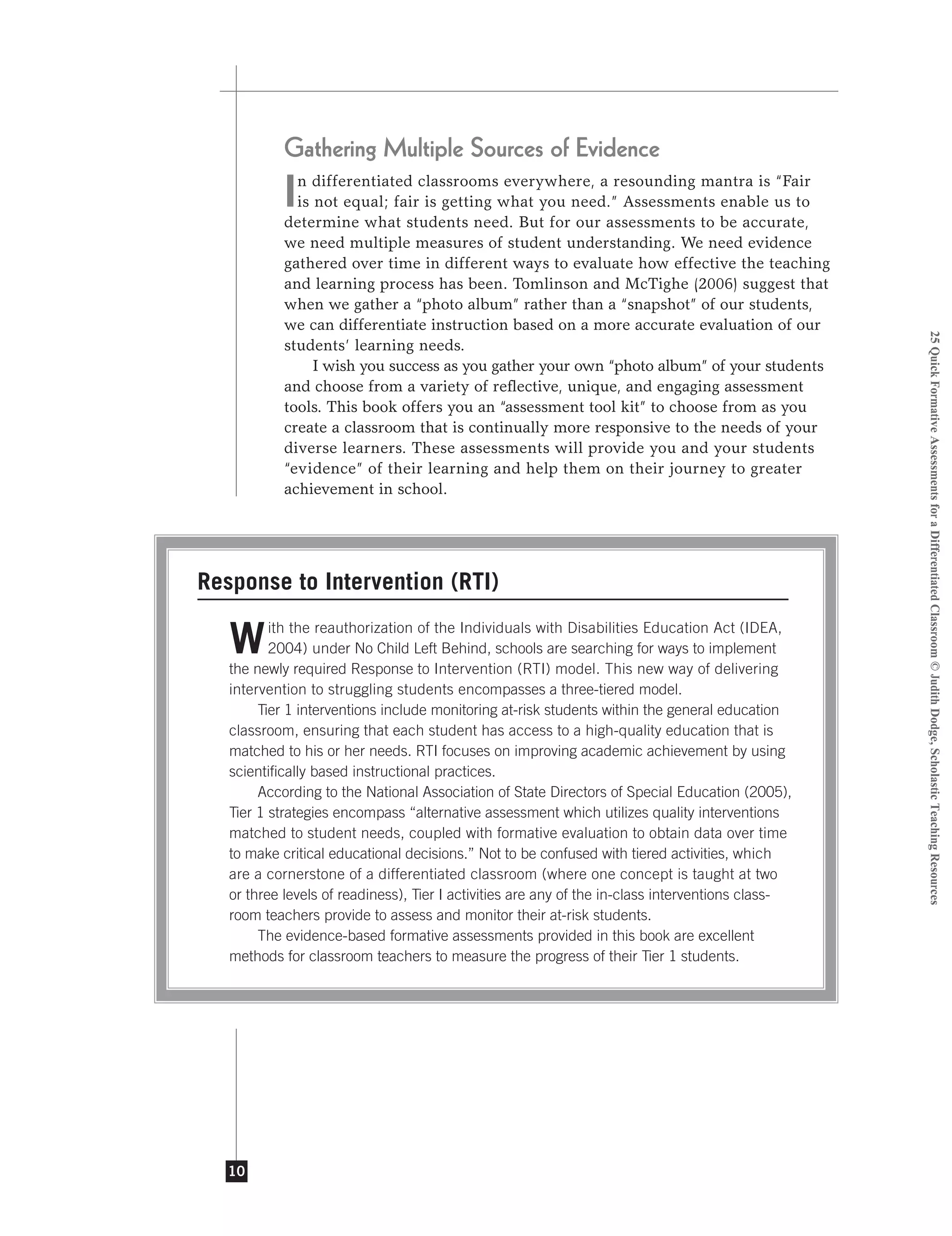 25 quick formative assessments | PDF